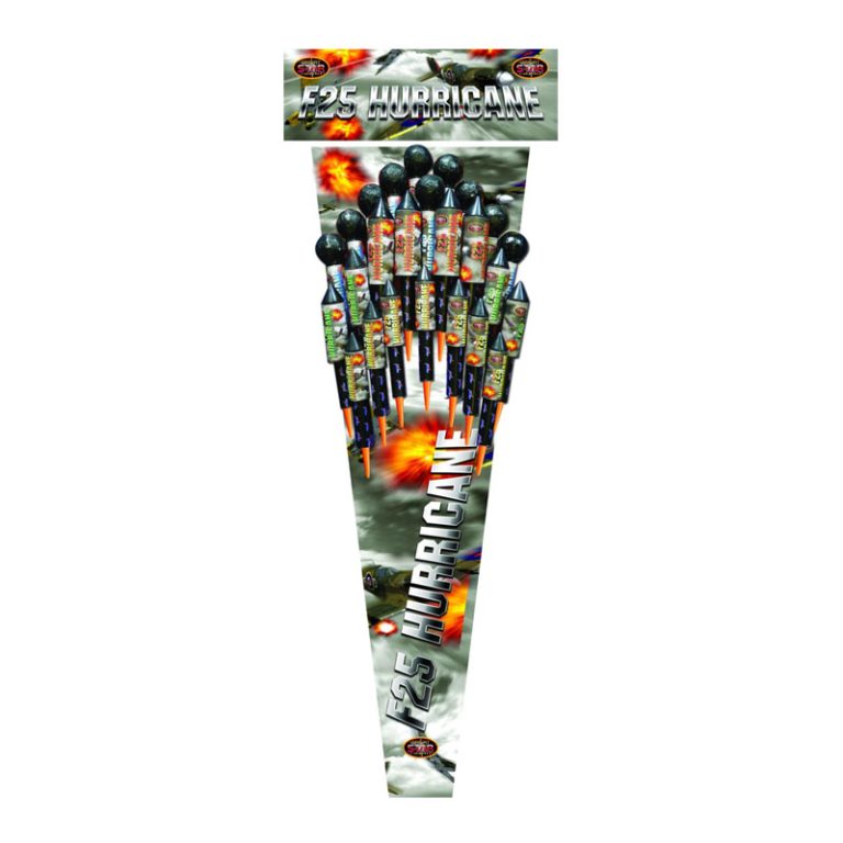 F25 hurricane | Starburst Fireworks